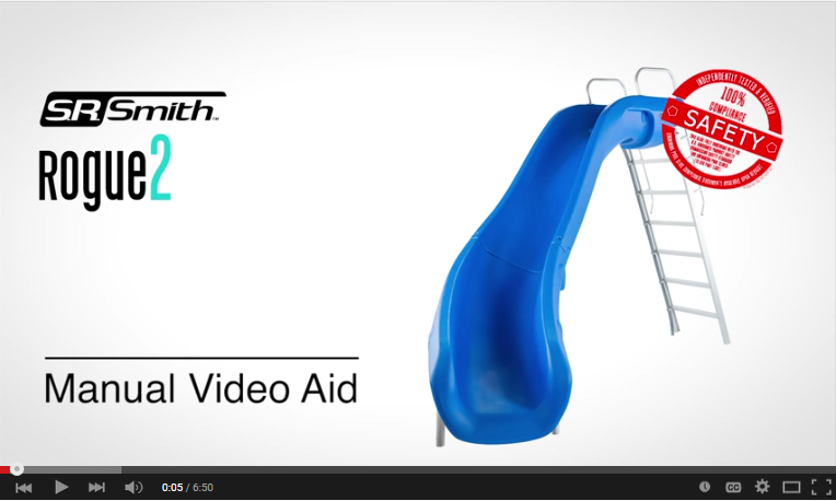 Rogue2 Pool Slide | S.R.Smith Pool Slides