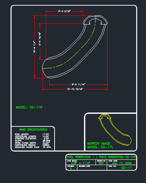 BigRide™ Pool Slide | S.R.Smith Landscape Pool Slides