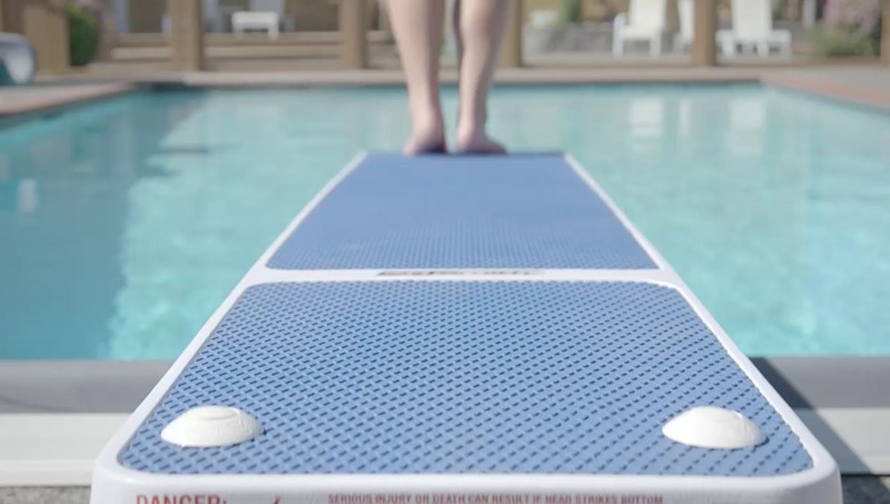 Pool Deck Equipment - Pool Slides And Diving Boards | S.R.Smith