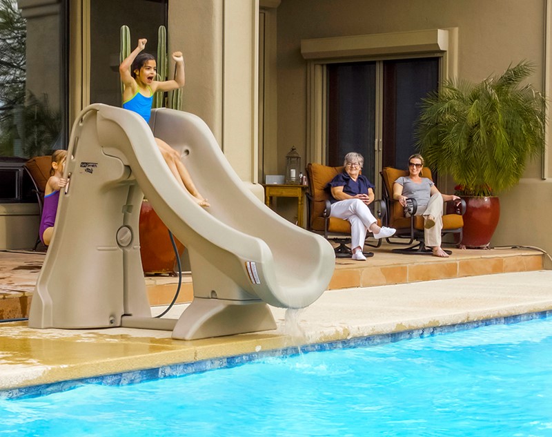 SlideAway Removable Pool Slide
