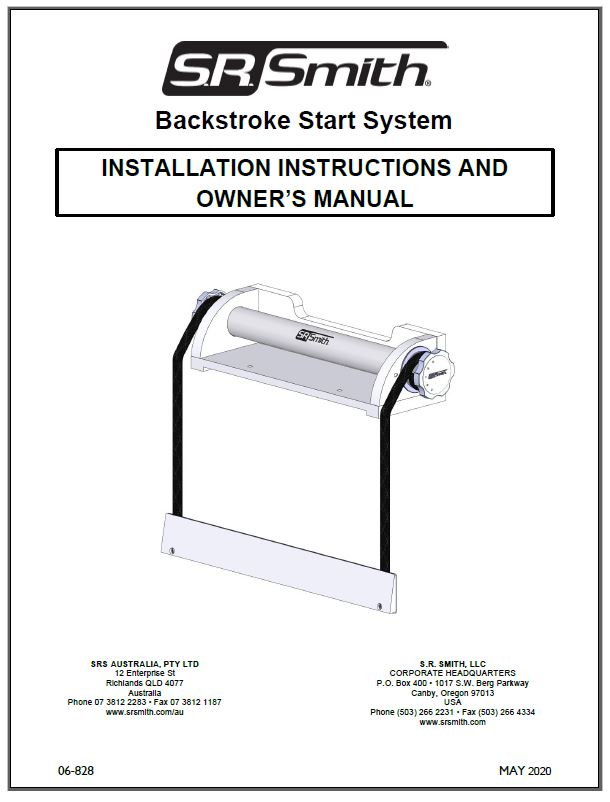 Backstroke Start System | S.R.Smith