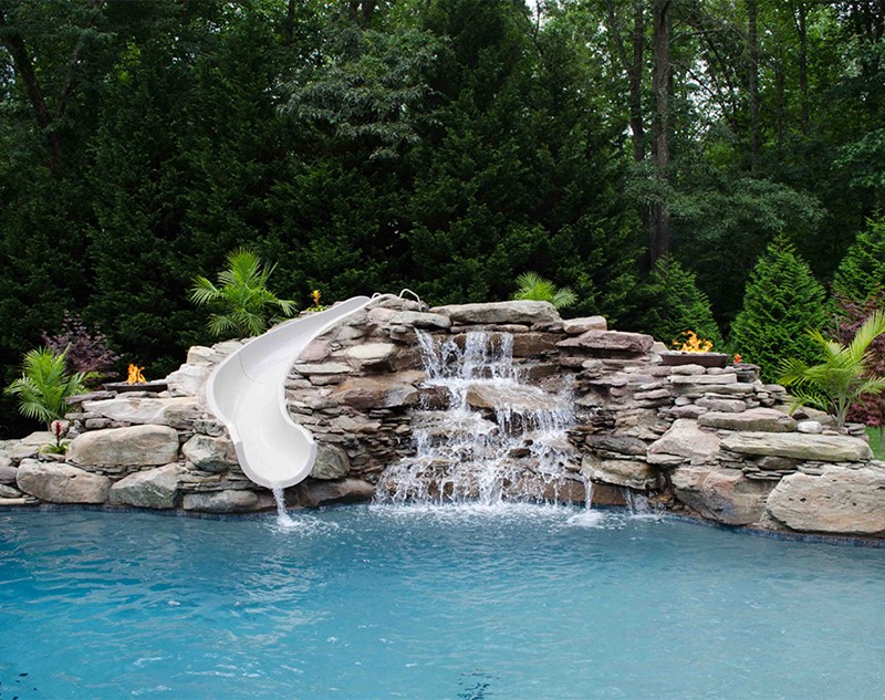 Garden Ride Series | Landscape Pool Slides | S.R.Smith