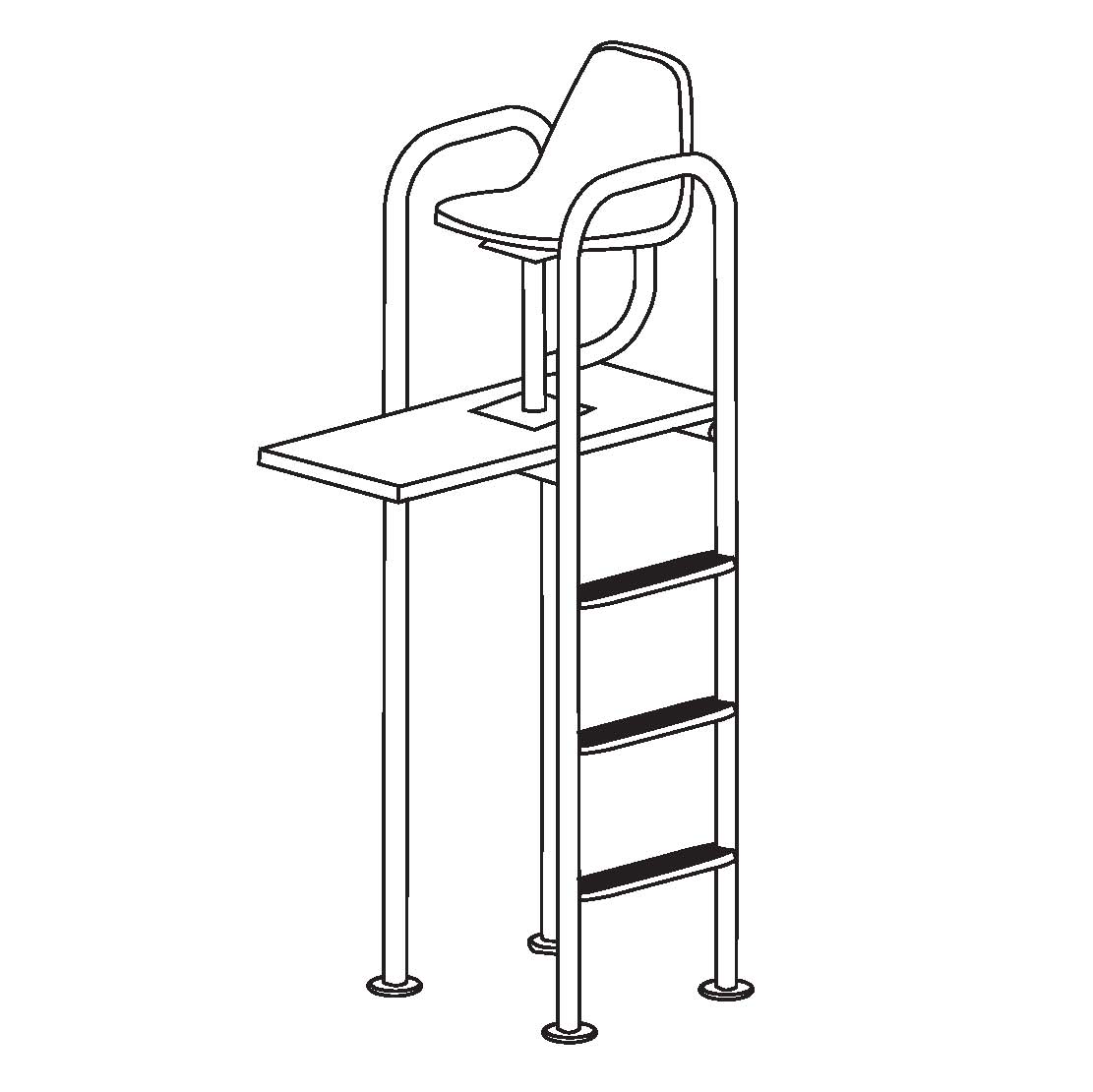 Lifeguard Chair Blueprints